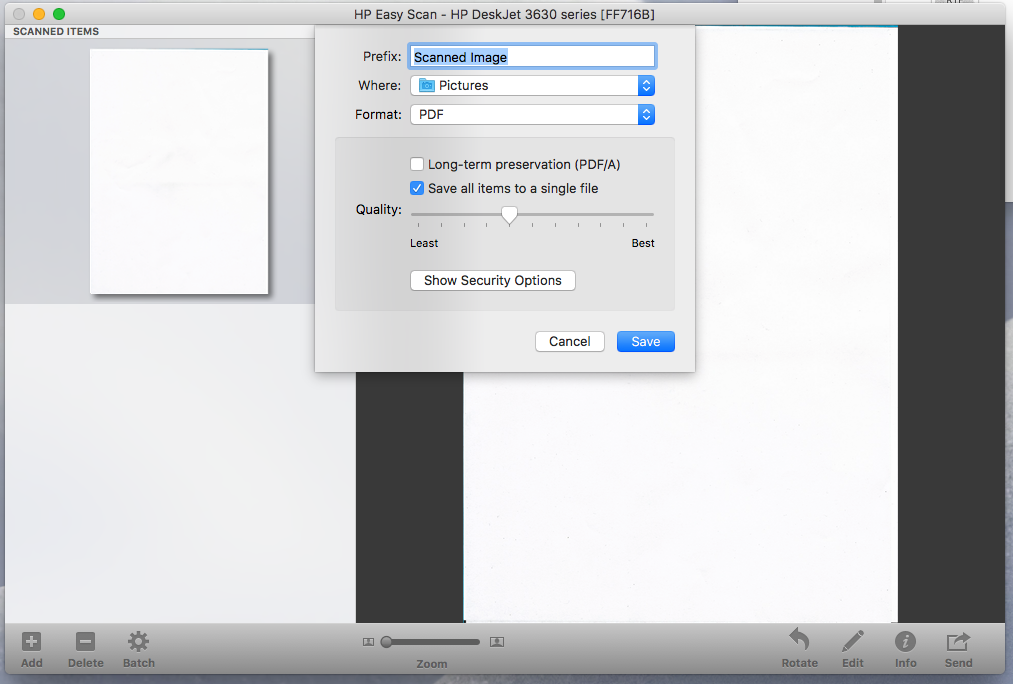 Solved HP7520 Scan Multiple Pages From ADF To One PDF File On MacBo HP Support Community 