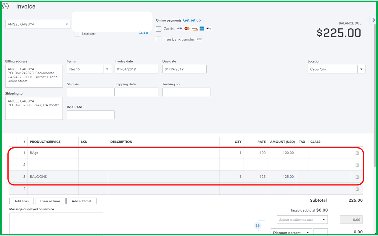 How To Print A Blank Invoice In Quickbooks Desktop Printable Form Templates And Letter