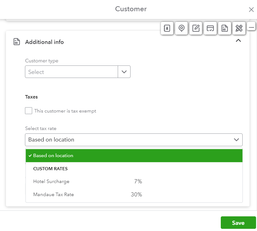 Tax rate based on job location, not office location