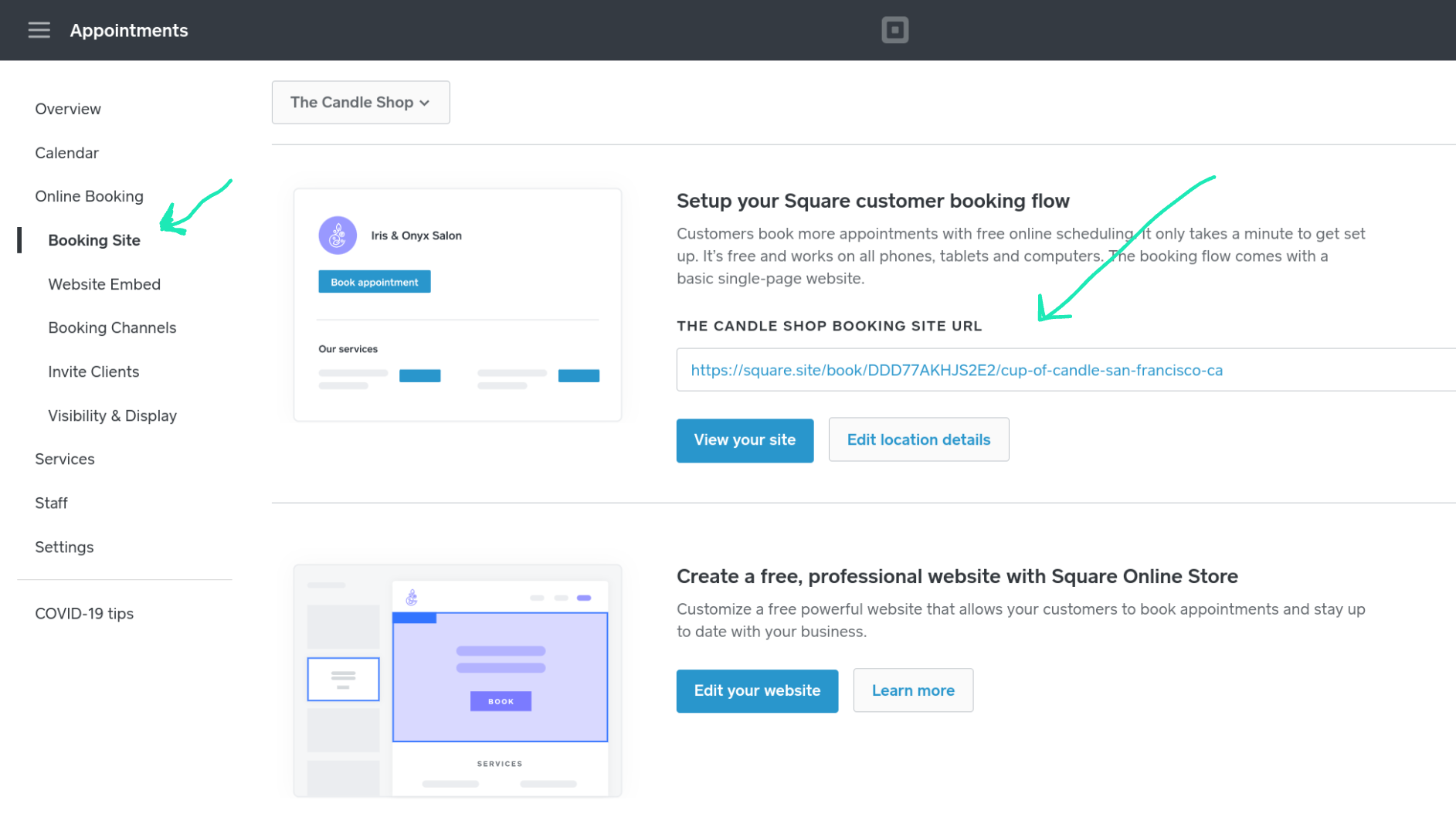 where-can-i-find-my-url-to-link-to-my-booking-syst-the-seller