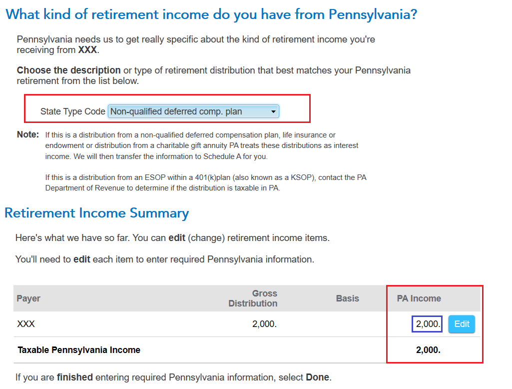 PA 1099 R Distribution Code 7D PA 1099 R Distribution Code 7D